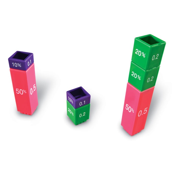 Fraction Tower Equivalency Cubes