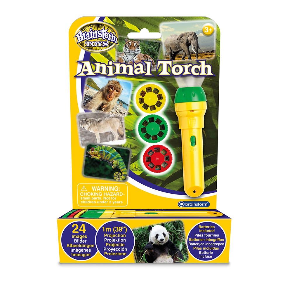 Animal Torch and Projector - Fun Learning