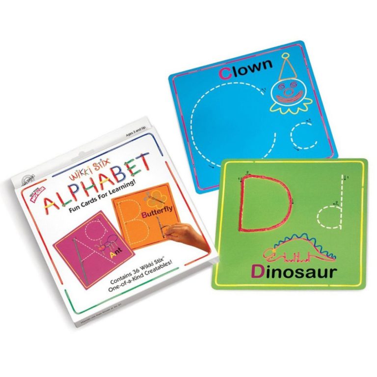 Wikki Stix Alphabet Pack - Fun Learning