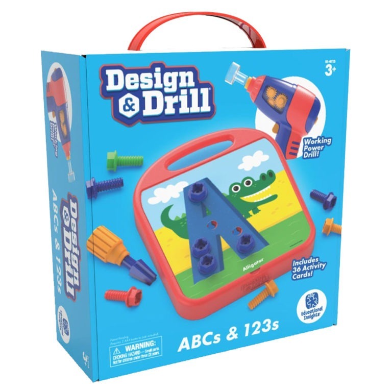 Design & Drill ABC and 123 - Fun Learning