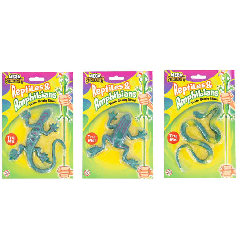 Mega Stretchy Reptiles & Amphibians - Fun Learning